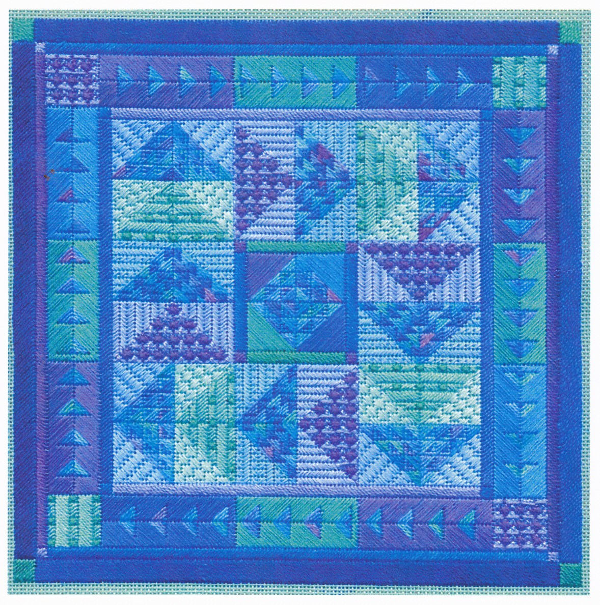 Canvaswork Dreams – Feather Stitching